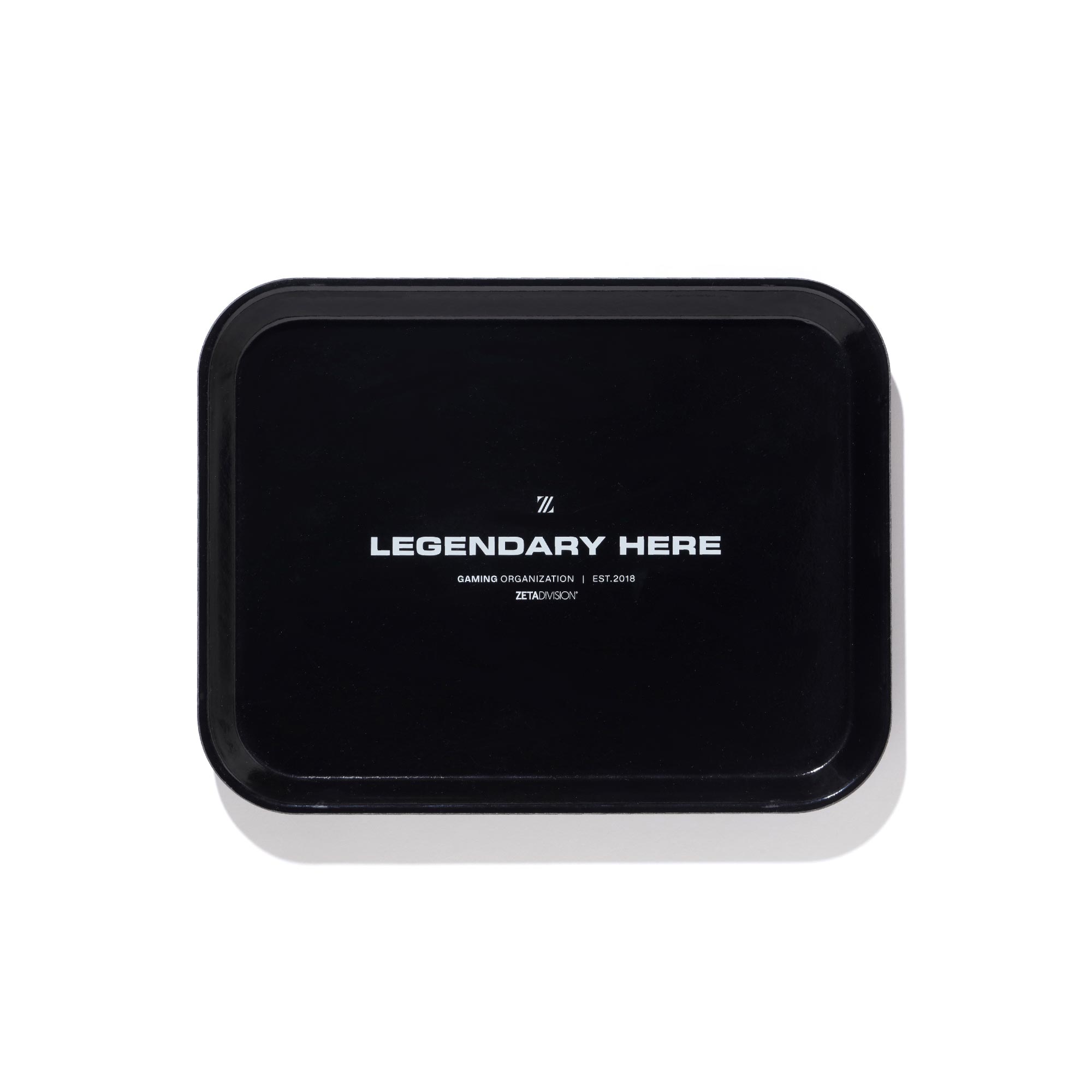 ZETA LOGO DESK TRAY / BLACK L & WHITE S SET | ZETA DIVISION STORE