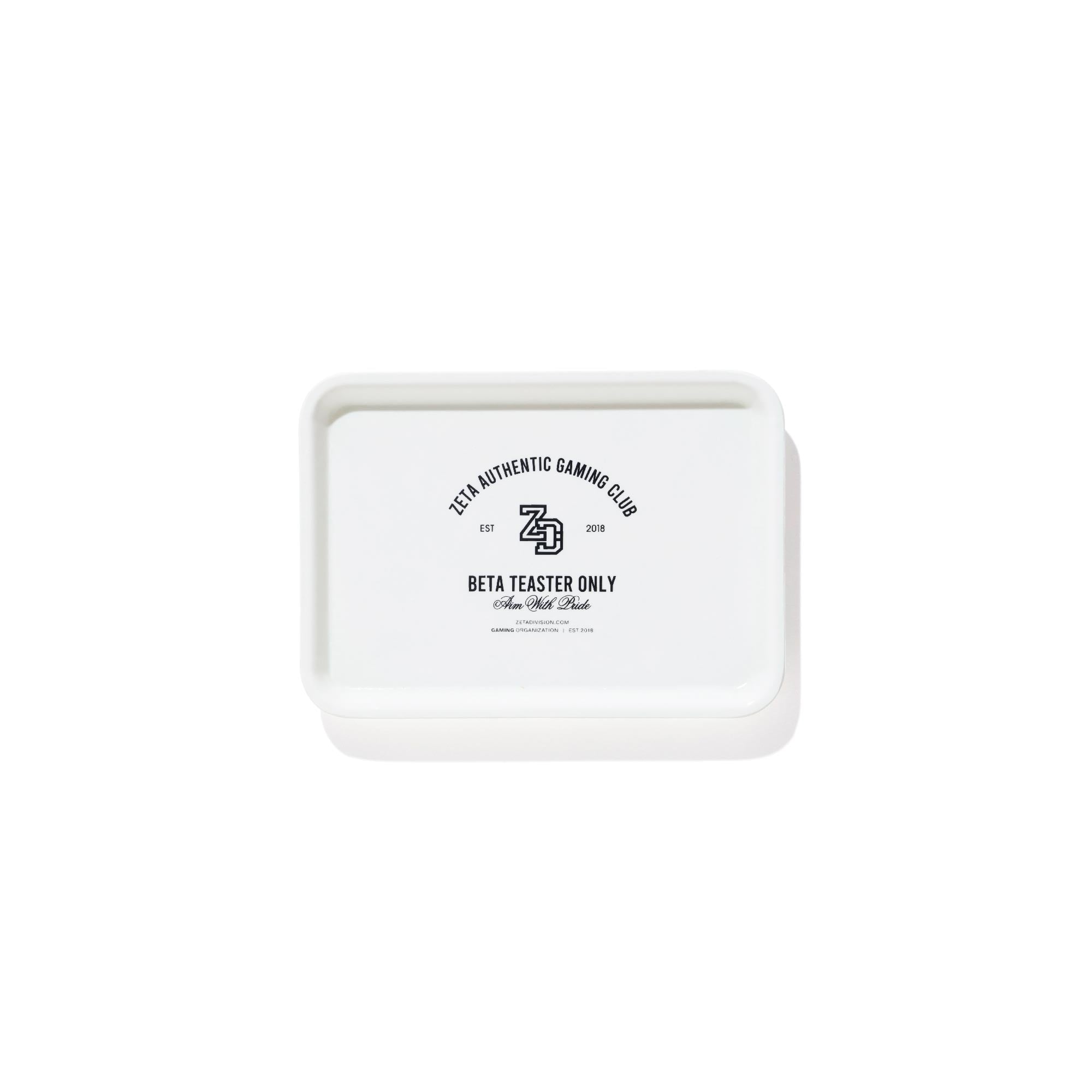 ZETA LOGO DESK TRAY / BLACK L & WHITE S SET | ZETA DIVISION STORE
