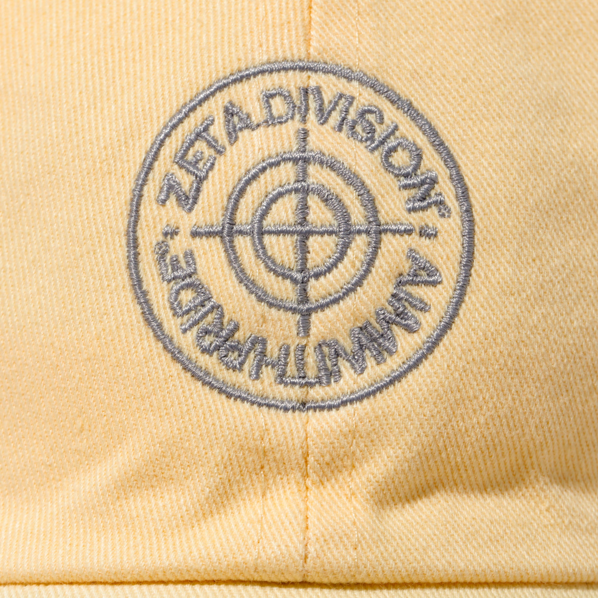 ZETA CIRCLE LOGO CAP / LIGHT YELLOW – ZETA DIVISION STORE