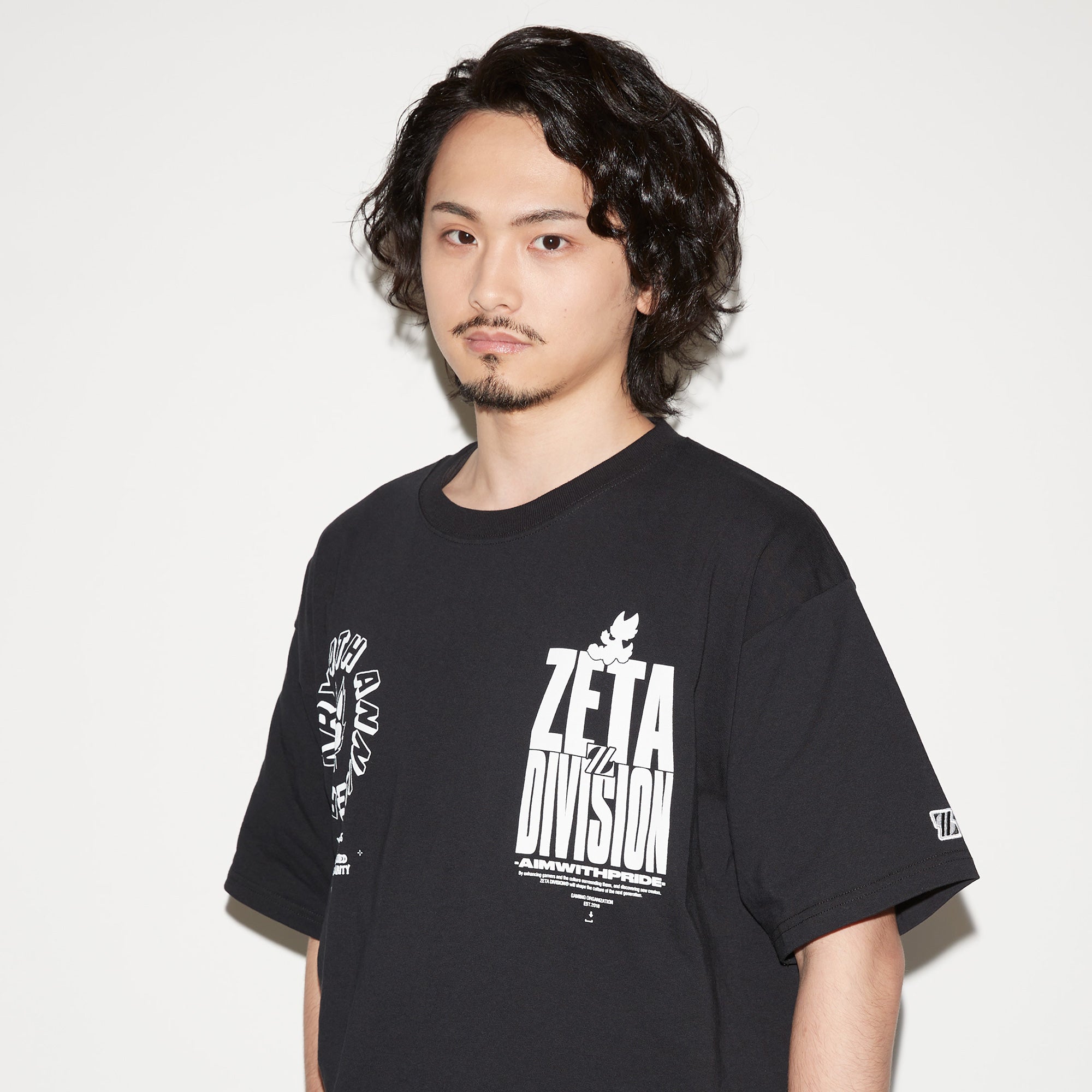 ZETA DIVISION 4TH ANNIVERSARY TEE / BLACK – ZETA DIVISION STORE