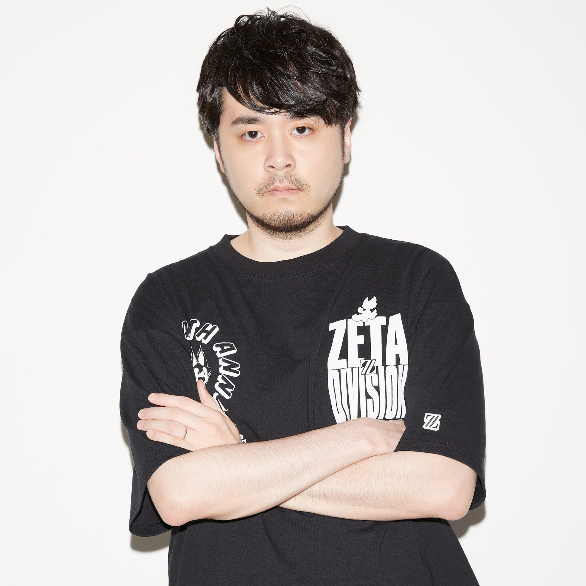 ZETA DIVISION 4TH ANNIVERSARY TEE / BLACK – ZETA DIVISION STORE