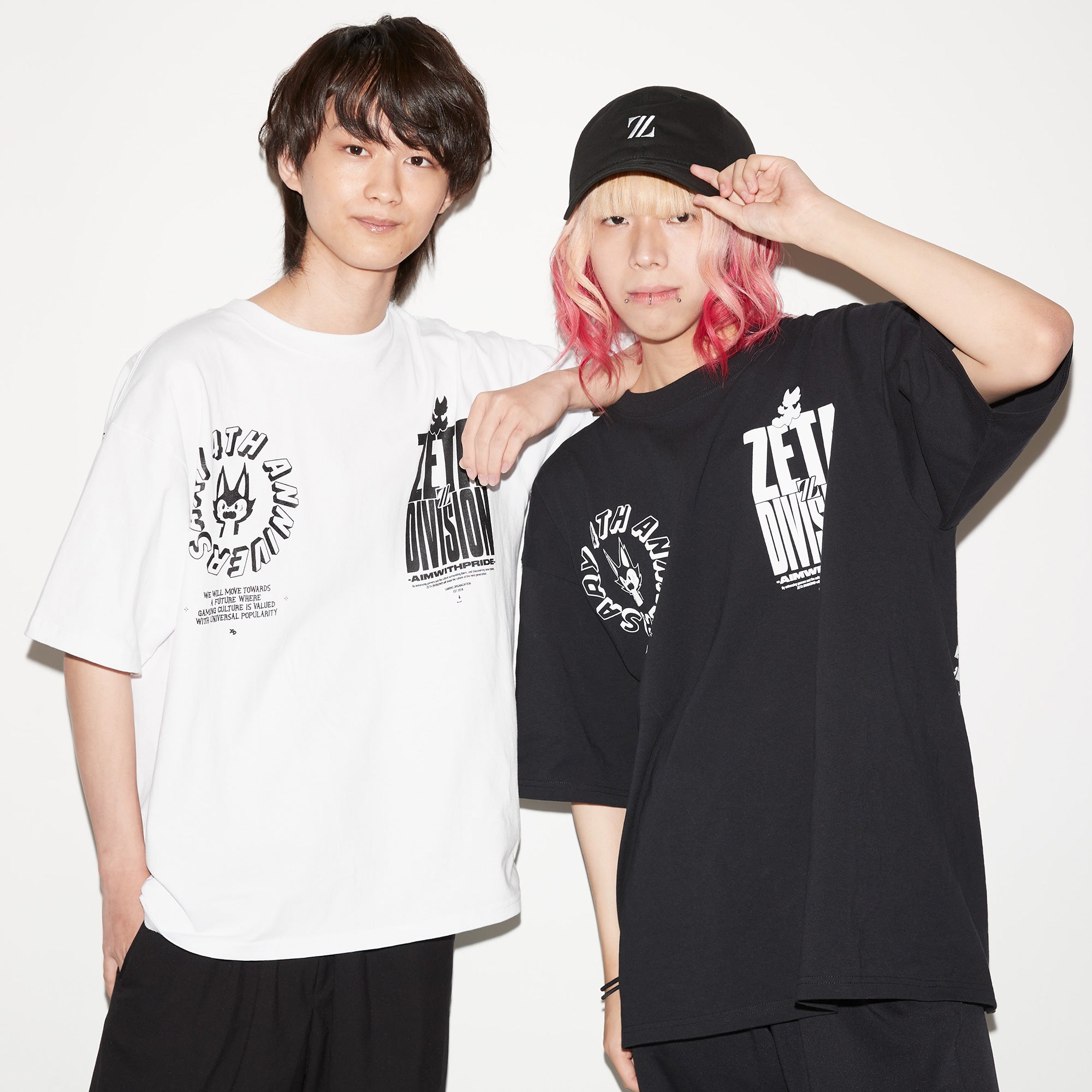 ZETA DIVISION 4TH ANNIVERSARY TEE / WHITE – ZETA DIVISION STORE