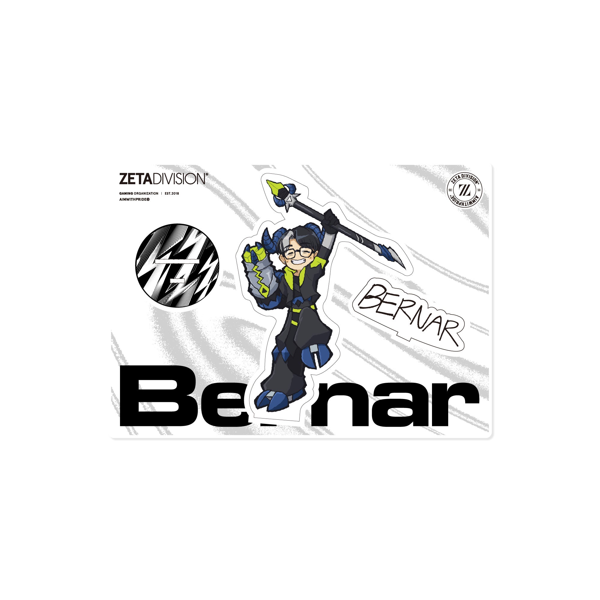 TEAM OVERWATCH ACRYLIC STAND 2025 SPRING / Bernar – ZETA DIVISION STORE