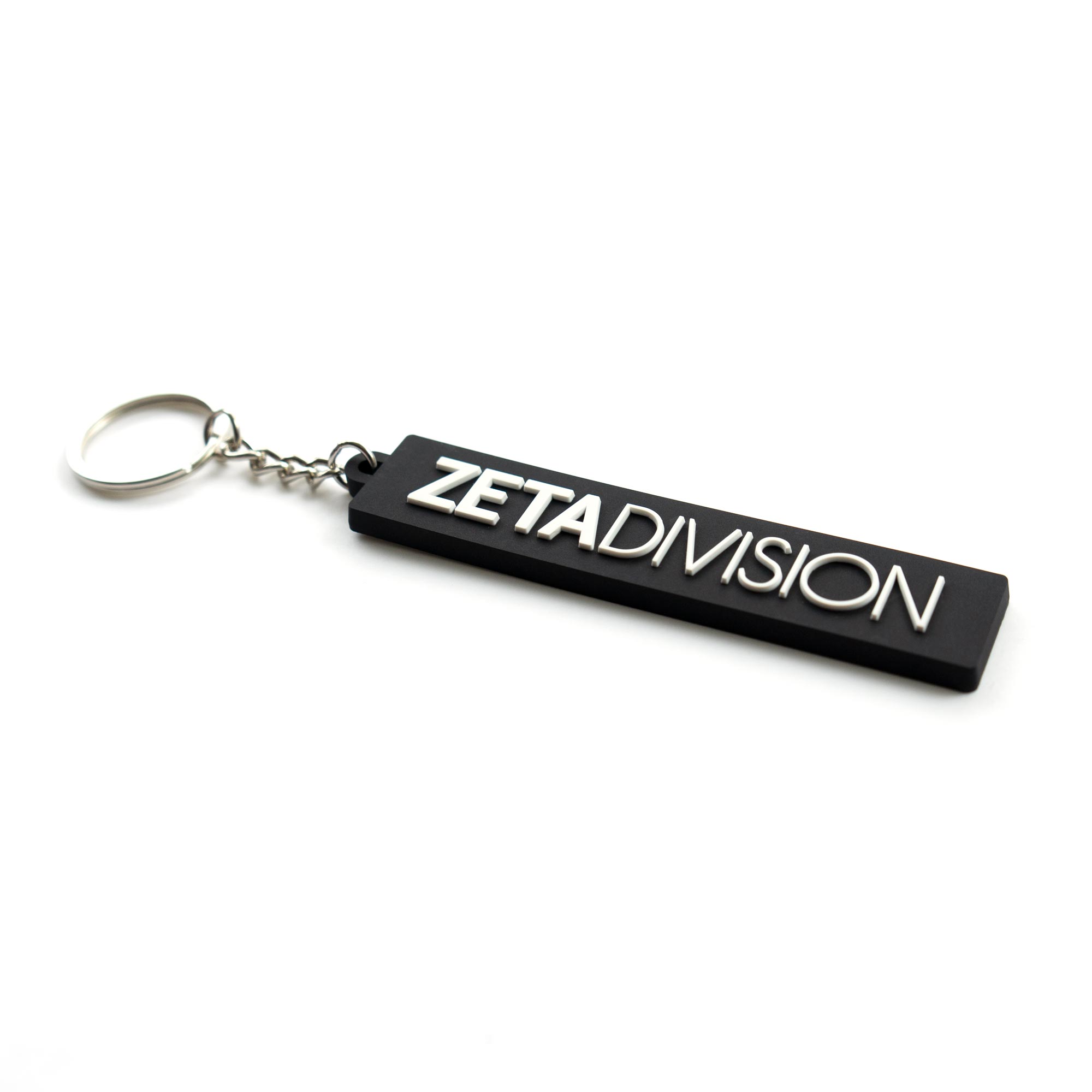 ZETA DIVISION LOGO RUBBER KEY CHAIN | ZETA DIVISION STORE