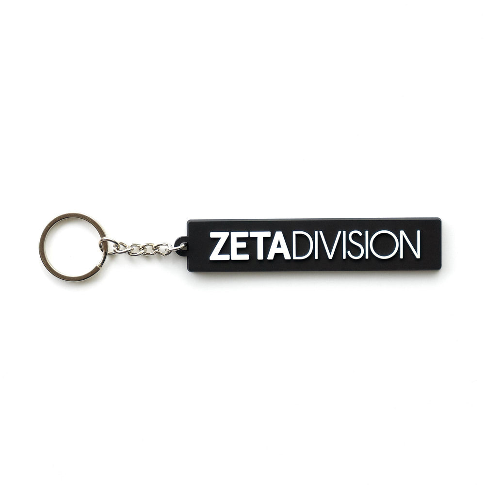 ZETA DIVISION LOGO RUBBER KEY CHAIN | ZETA DIVISION STORE